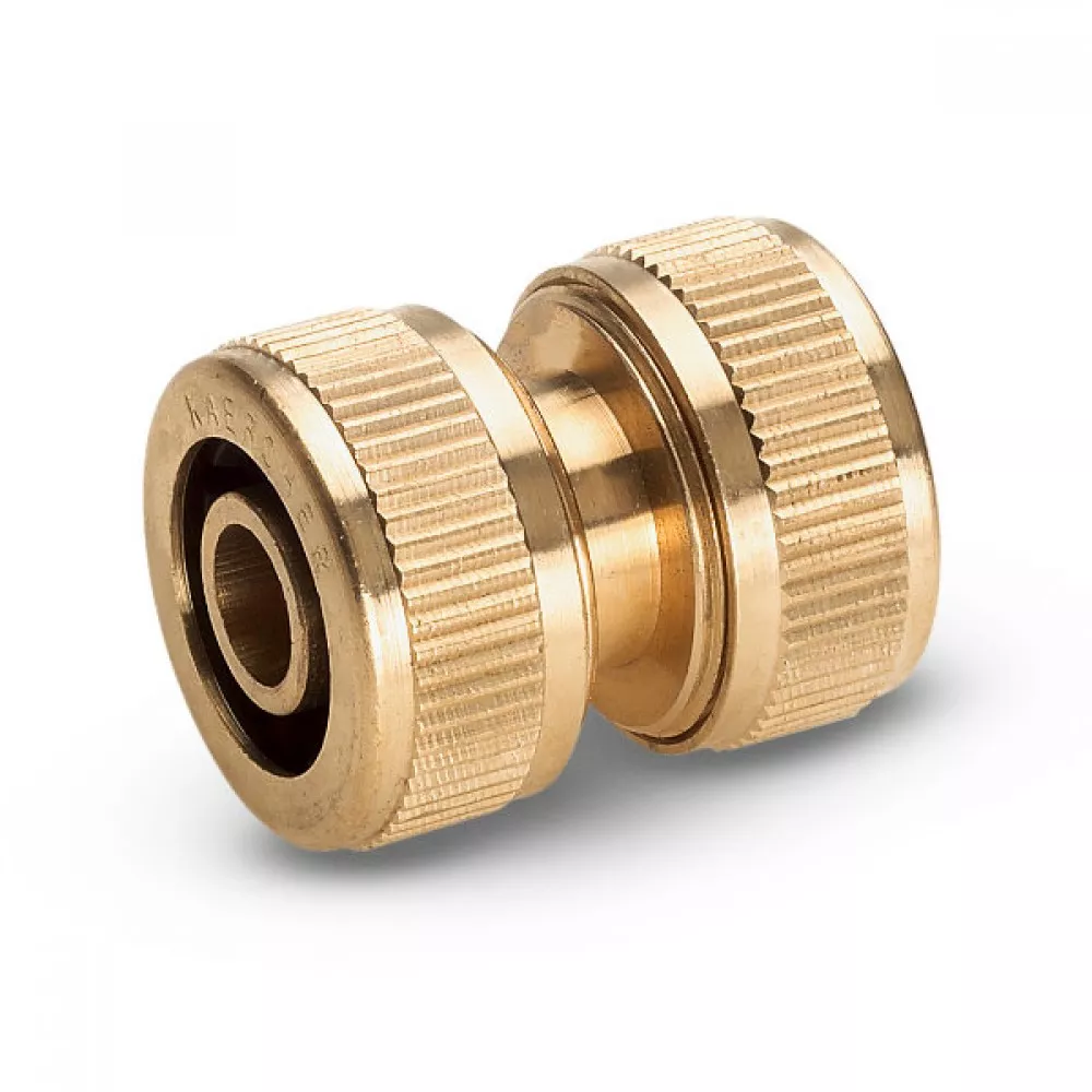 Karcher Brass Hose Mender/Joiner 1/2 inch -5/8 inch | 2.645-102.0